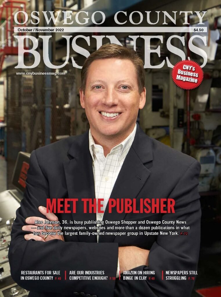 Issue 182: October/November – Oswego County Business Magazine
